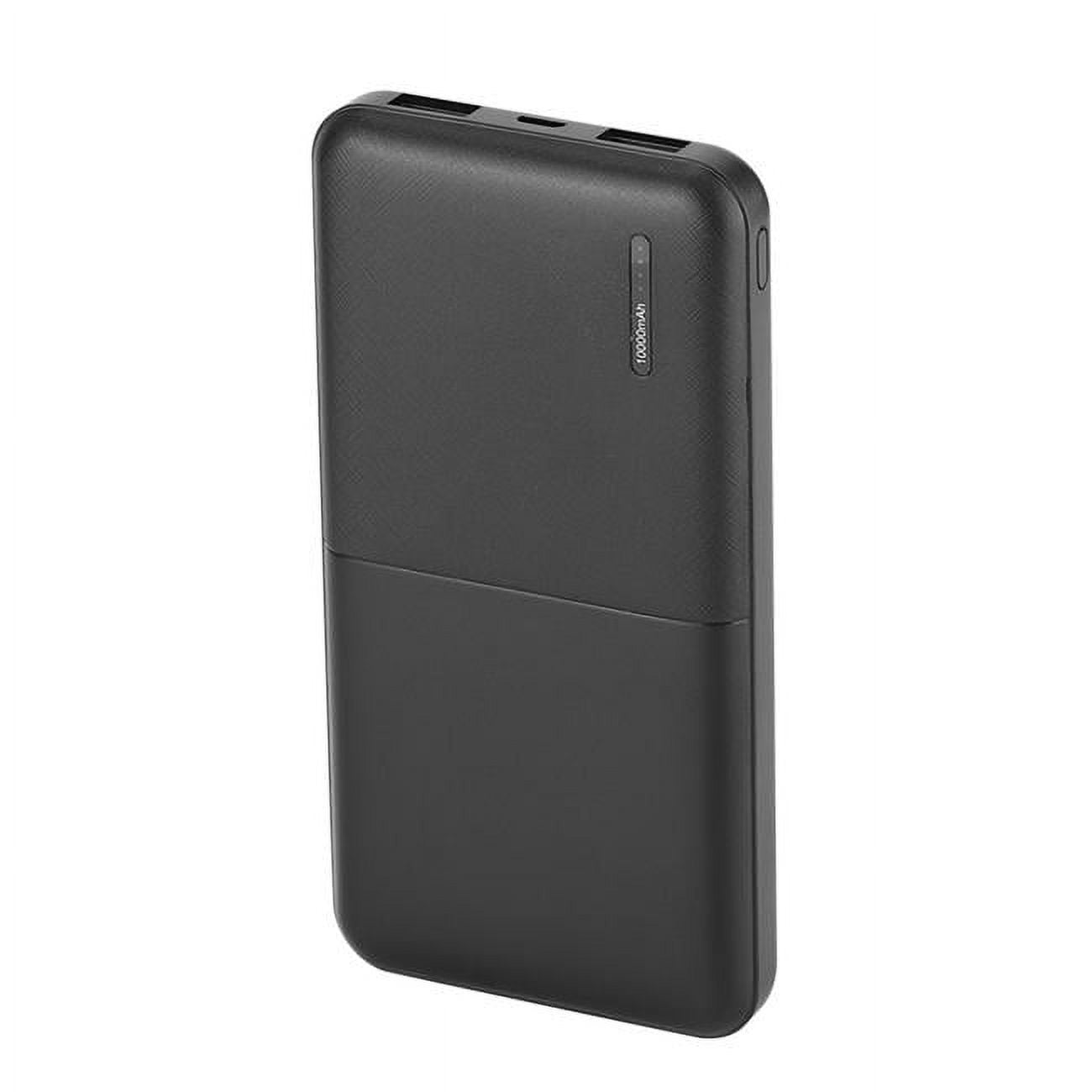 Impecca PB1011 10000 mAh Power Bank 2 USB Ports - Black - Walmart.com