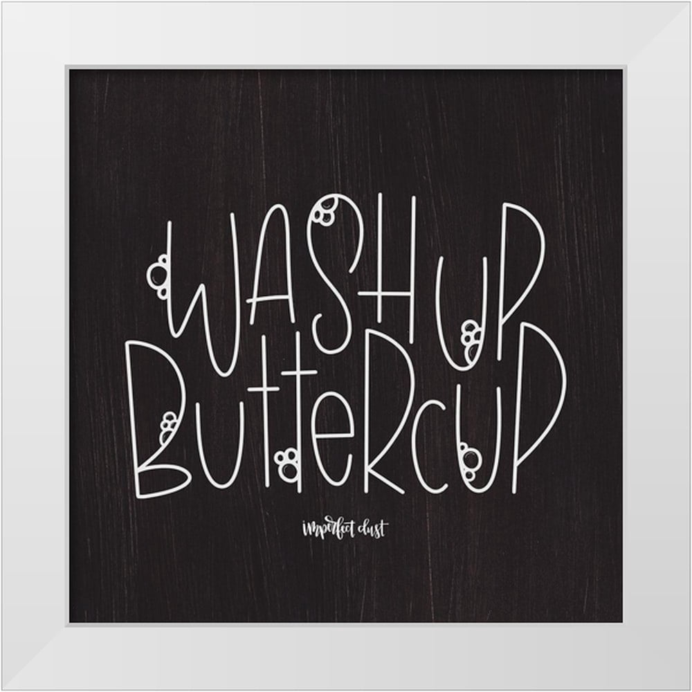 Imperfect Dust 12x12 White Modern Wood Framed Museum Art Print Titled ...