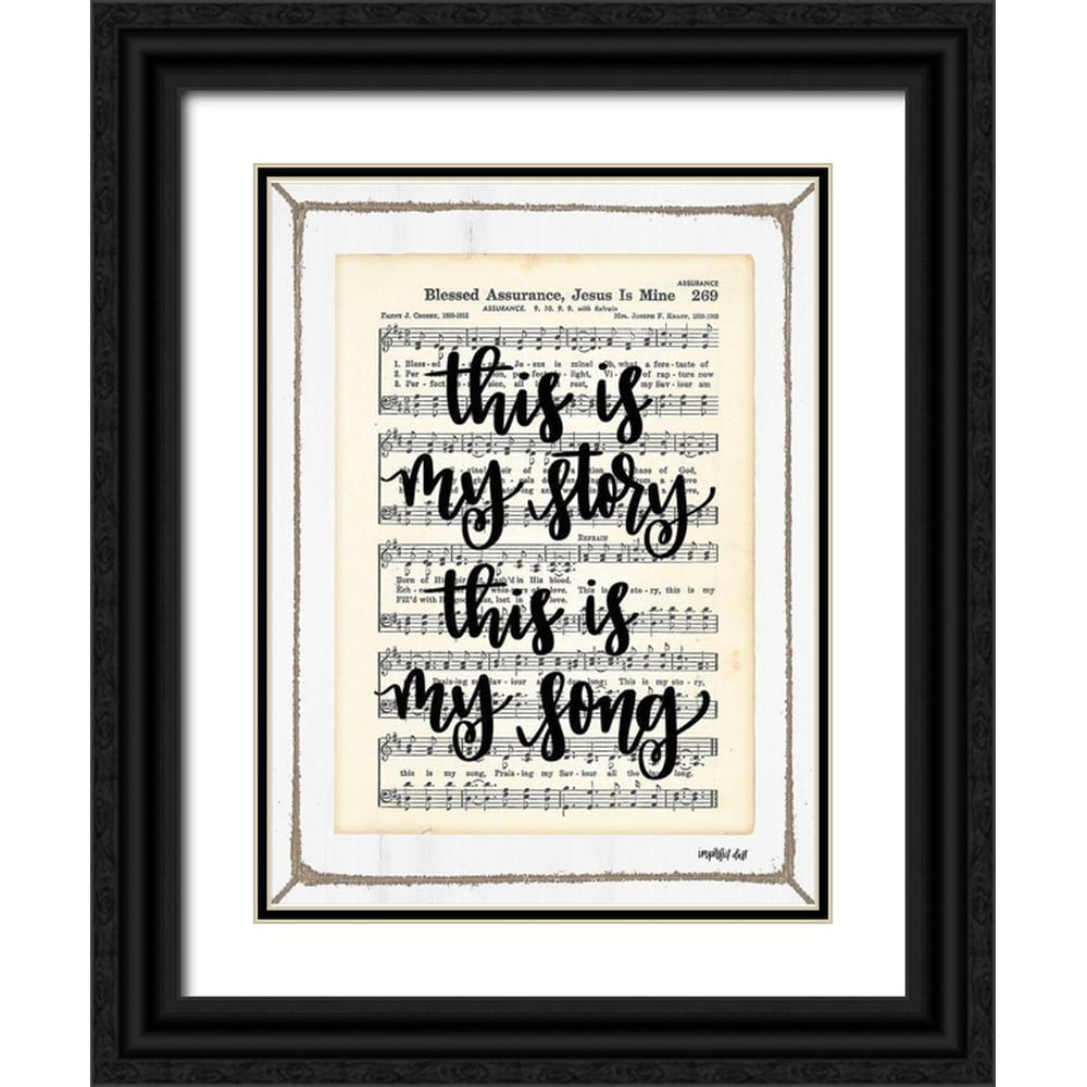 Imperfect Dust 12x14 Black Ornate Wood Framed with Double Matting ...