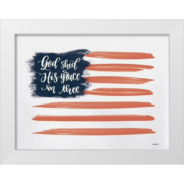 Imperfect Dust 14x12 White Modern Wood Framed Museum Art Print Titled ...