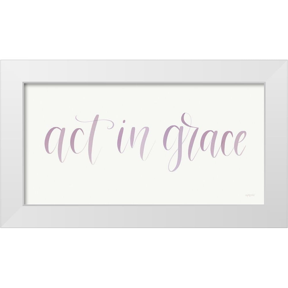 Imperfect Dust 14x9 White Modern Wood Framed Museum Art Print Titled ...