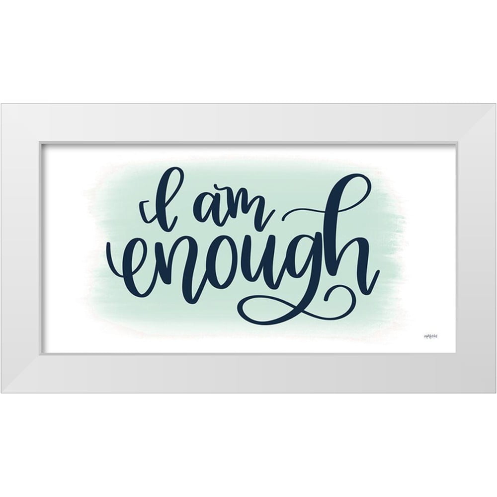 Imperfect Dust 14x9 White Modern Wood Framed Museum Art Print Titled ...