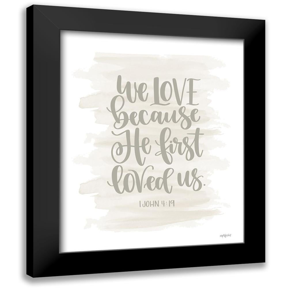 Imperfect Dust 15x18 Black Modern Framed Museum Art Print Titled - We ...