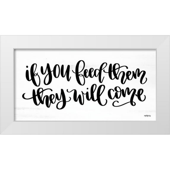 Imperfect Dust 18x11 White Modern Wood Framed Museum Art Print Titled ...