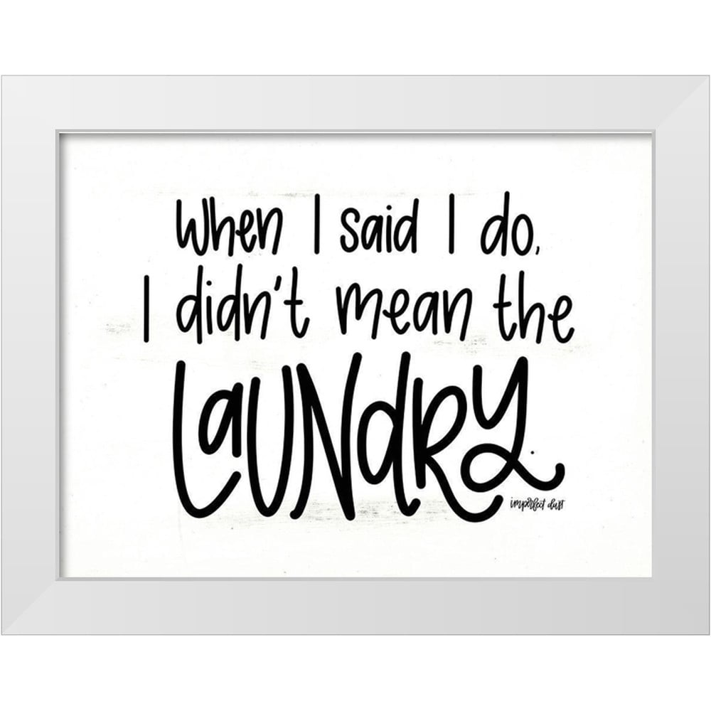 Imperfect Dust 18x15 White Modern Wood Framed Museum Art Print Titled ...