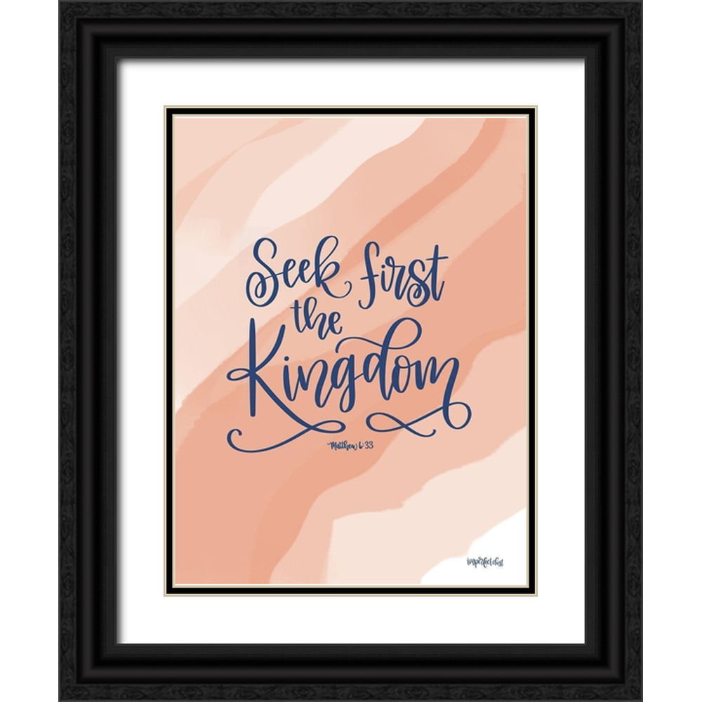 Imperfect Dust 19x24 Black Ornate Wood Framed with Double Matting ...