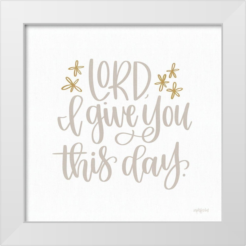 Imperfect Dust 20x20 White Modern Wood Framed Museum Art Print Titled ...