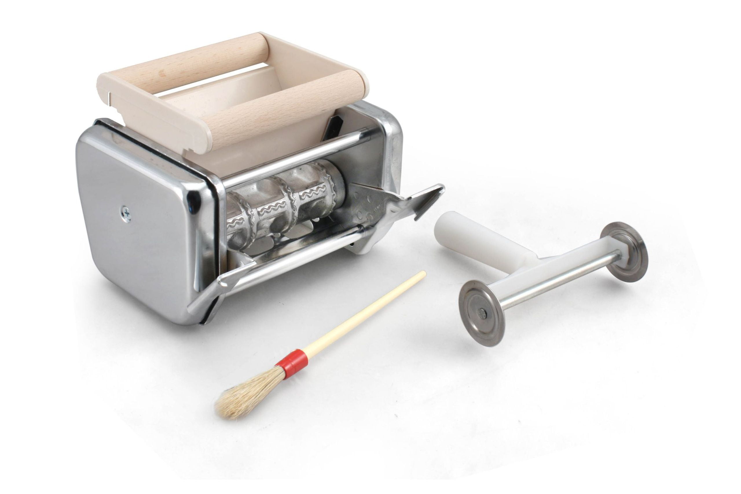 CucinaPro 150-25 Pasta Maker Ravioli Attachment- Stainless Steel ...