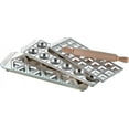 Imperia Ravioli Maker Set- Includes 3 Trays & Wooden Rolling Pin- Pasta ...