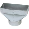 Imperial 30 Ga. 4 In. x 12 In. x 6 In. Universal Register Boot GV0705-C ...