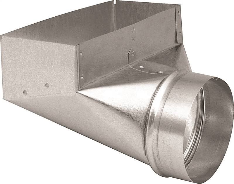 Imperial GV0627-C Wall Register Boot, 4 in L, 12 in W, 6 in H, 90 deg ...