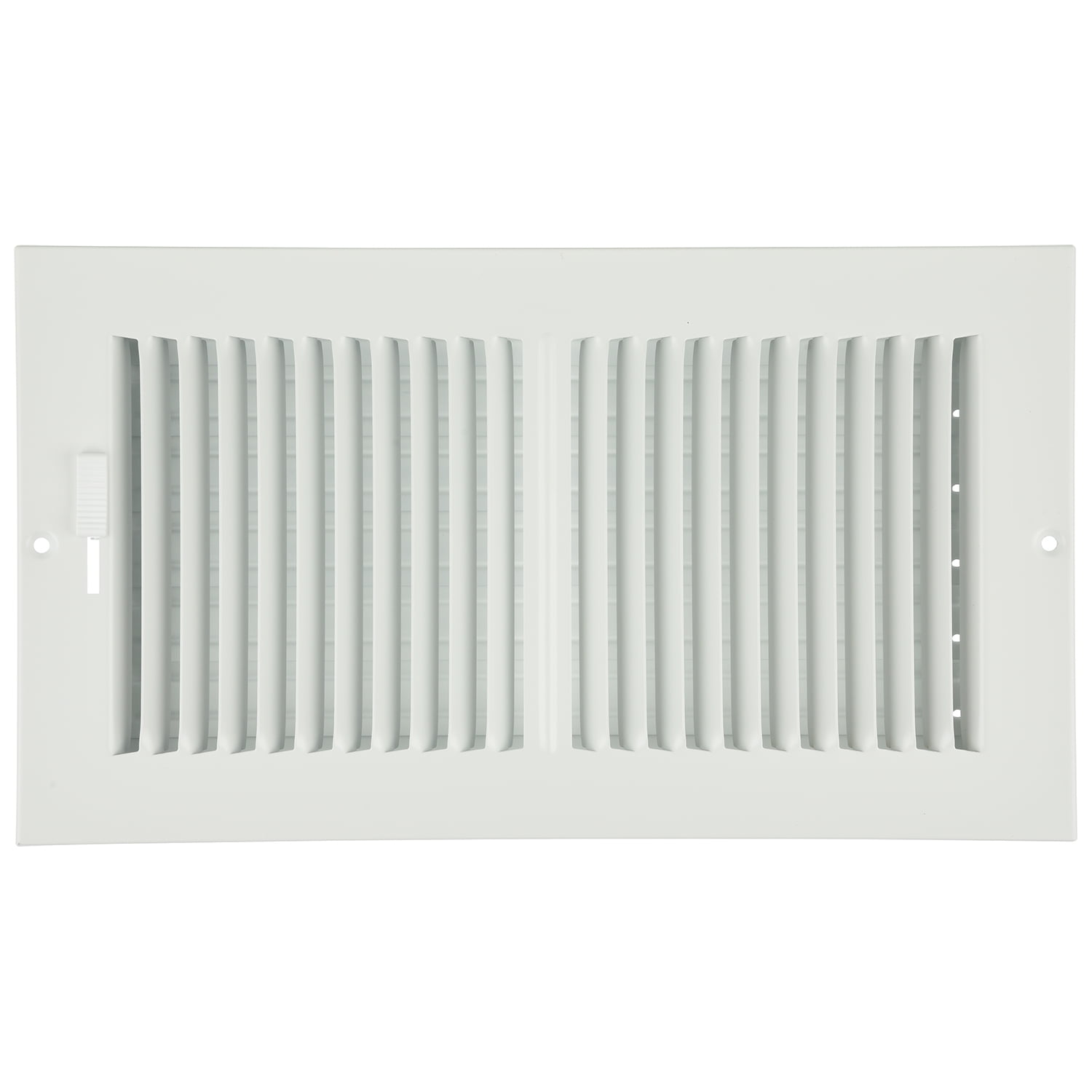 Imperial 12-inch x 6-inch White Sidewall Register, Rectangular ...