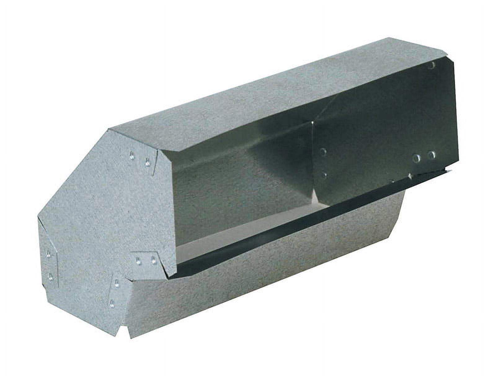 10x3-120s 10" X 3-1/4" Galv Shortway Wall Stack Elbow 90 Deg - Walmart.com