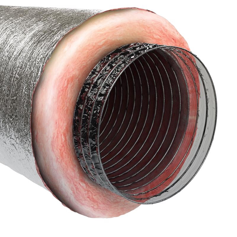 Imperial 4014990 25 ft. x 12 in. Silver Poly Ducting Fitting - Walmart.com