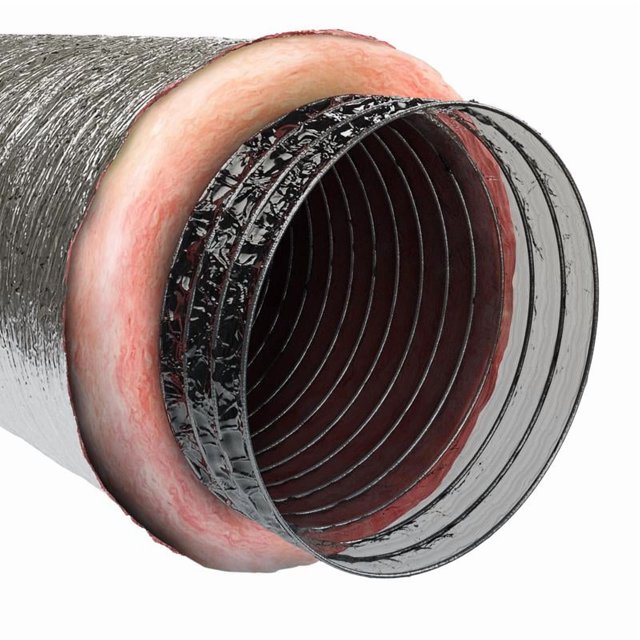 Imperial 4025476 25 ft. x 10 in. Poly Duct, Silver - Walmart Business ...
