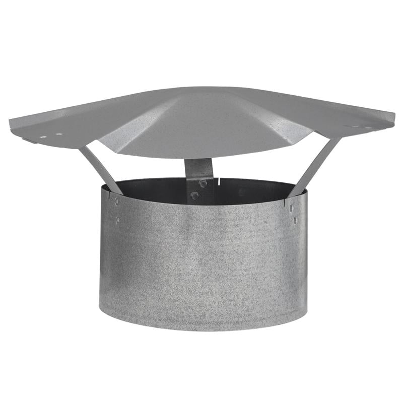 RAIN CAP GALV 30G 7"" (Pack of 9) - Walmart.com