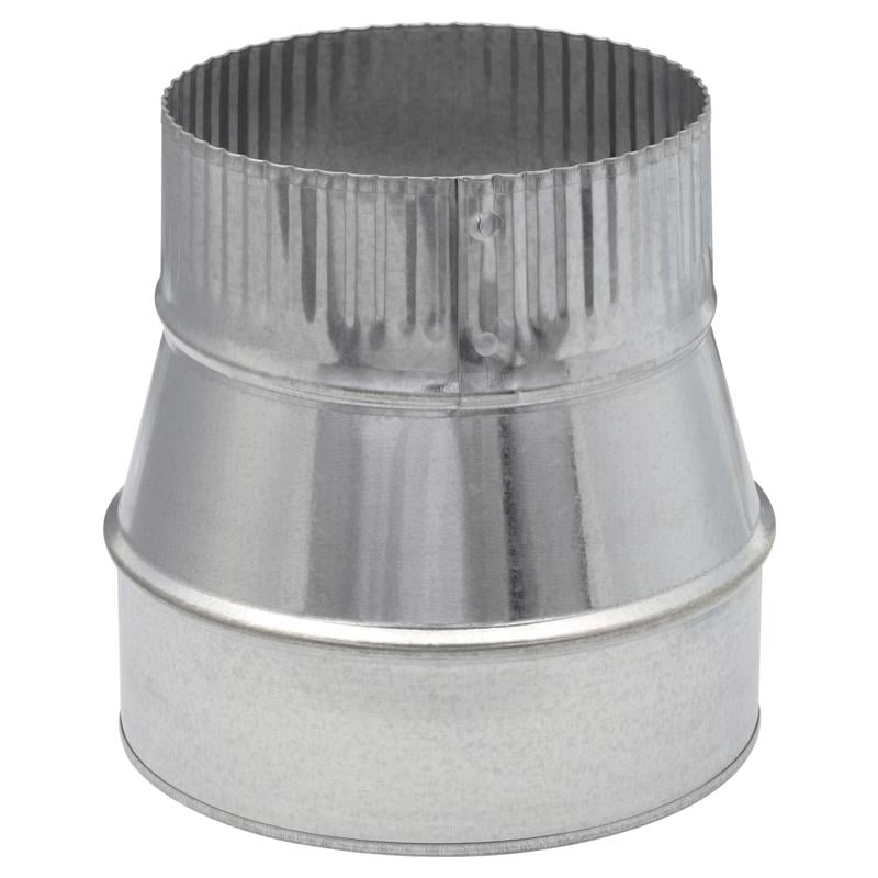 Imperial 7 in. D X 5 in. D Galvanized Steel Furnace Pipe Reducer ...