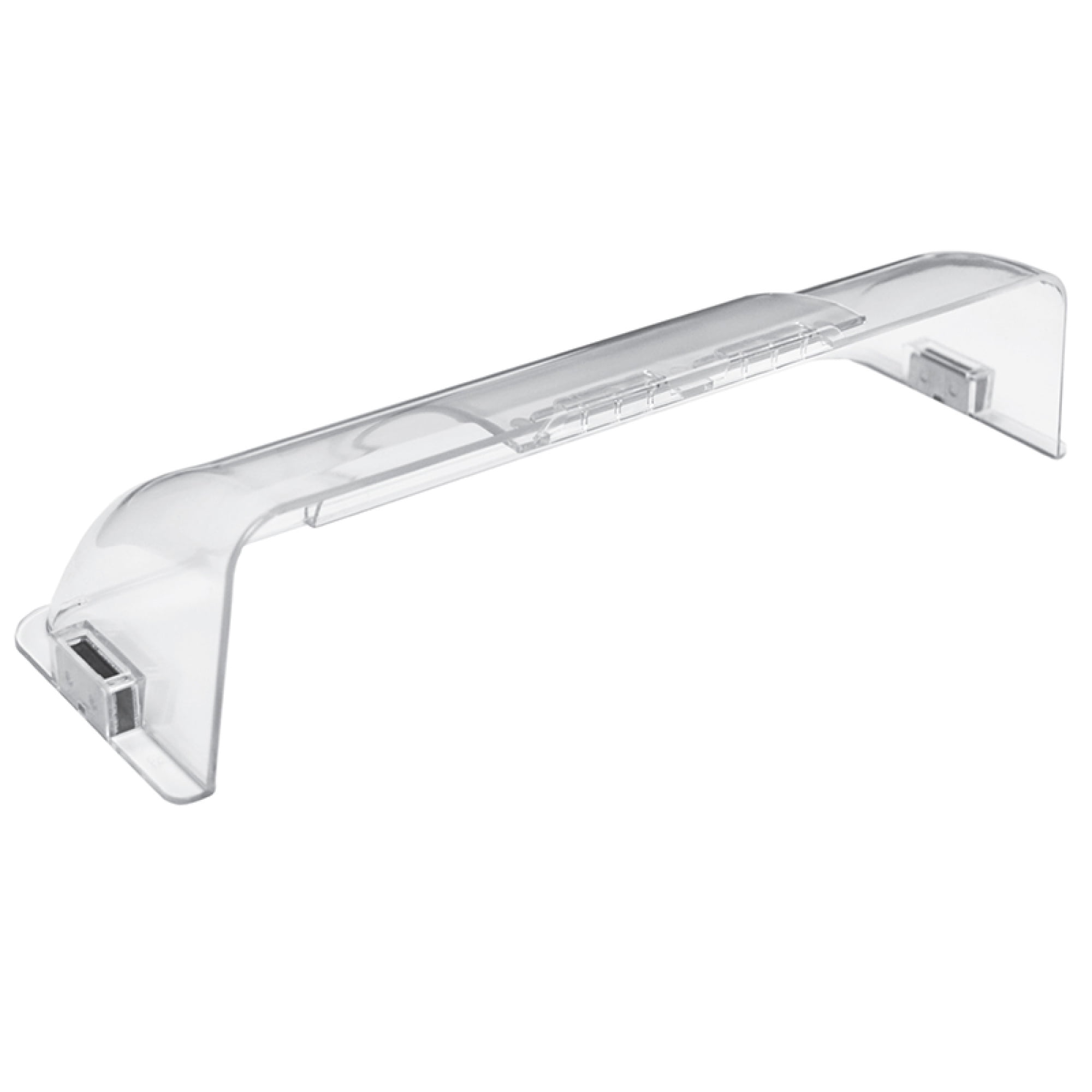 Imperial Shatterproof Adjustable Air Deflector, Clear Plastic, 9-in to ...