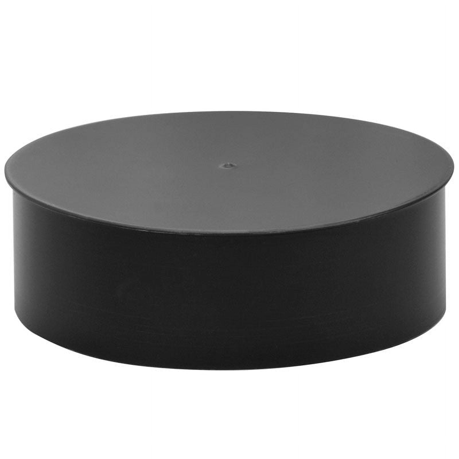 Imperial BM0031 Round End Cap, Big End, 8", Black, Each - Walmart.com