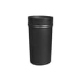 Imperial Single Wall 6 In. x 12 In. 1200 F Black Slip Connector BM0042 ...