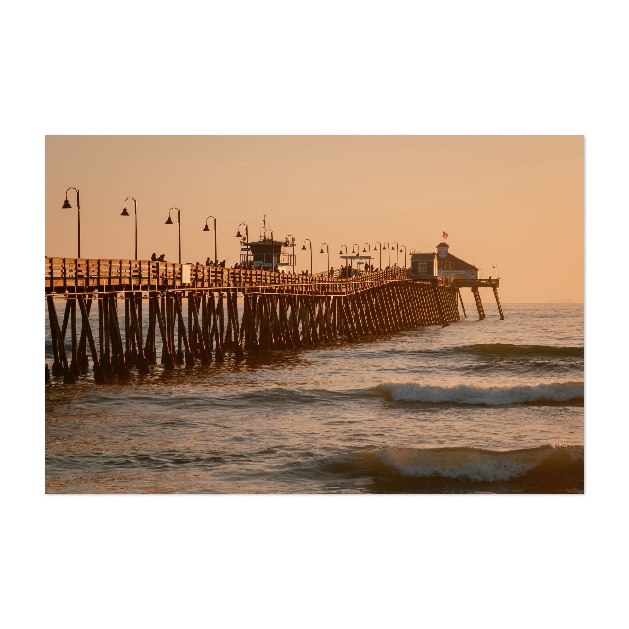 Imperial Beach Pier at Sunset 03 - Imperial Beach California ...
