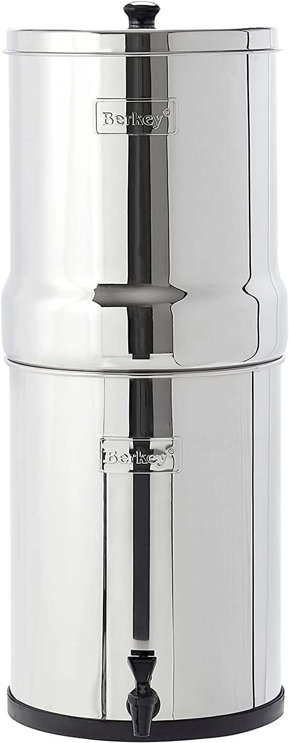 Imperial Berkey Gravity-Fed Water Filter System - 4.5 Gallons - Walmart.com