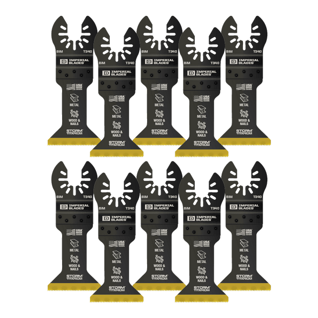 Imperial Blades IBOAT340-10 ONE FIT 1-3/4" Titanium Enhanced Metal/Wood ...