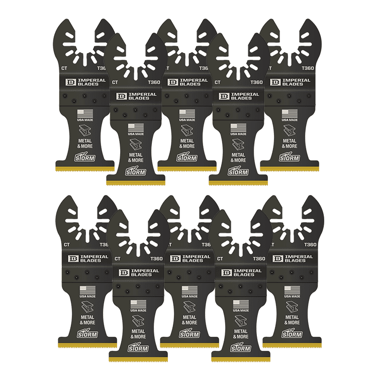 Imperial Blades IBOAT360-10 ONE FIT 1-3/8" Titanium Enhanced Carbide ...