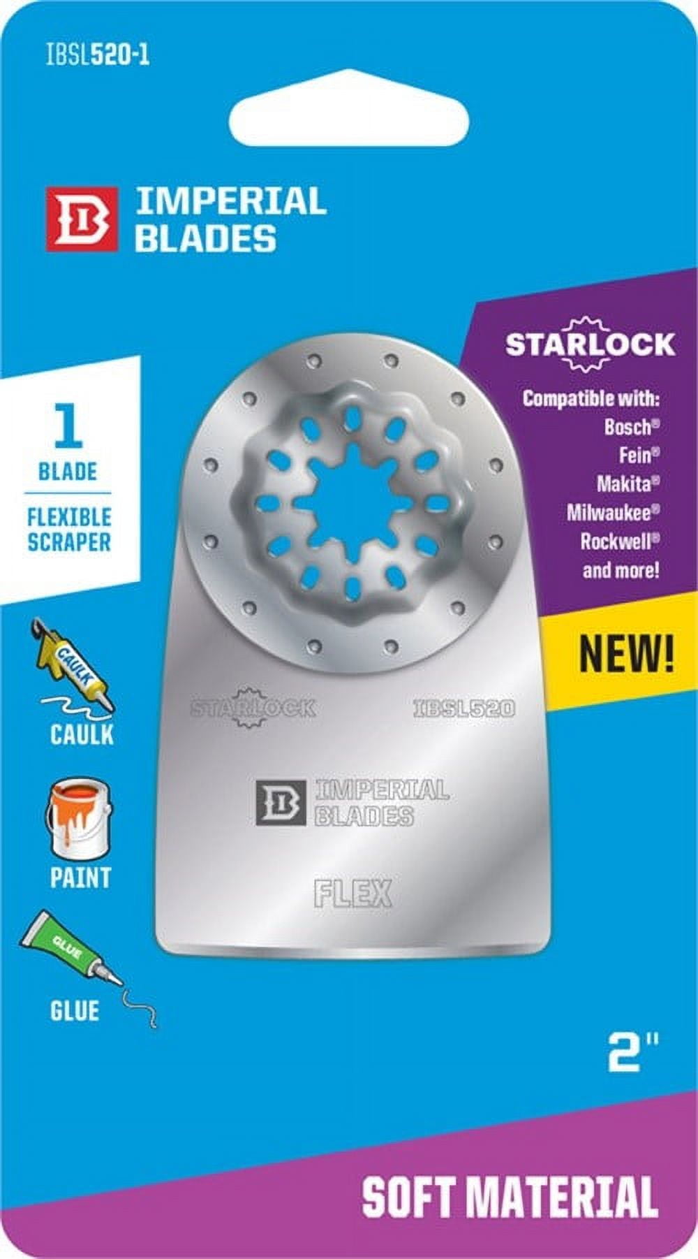 Imperial Blades IBSL520-1 Starlock Scraper Blade, 2" - Walmart.com