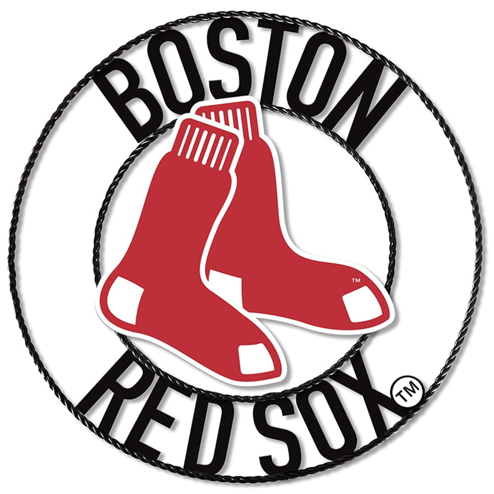 Imperial Boston Red Sox 24'' Wrought Iron Wall Art - Walmart.com