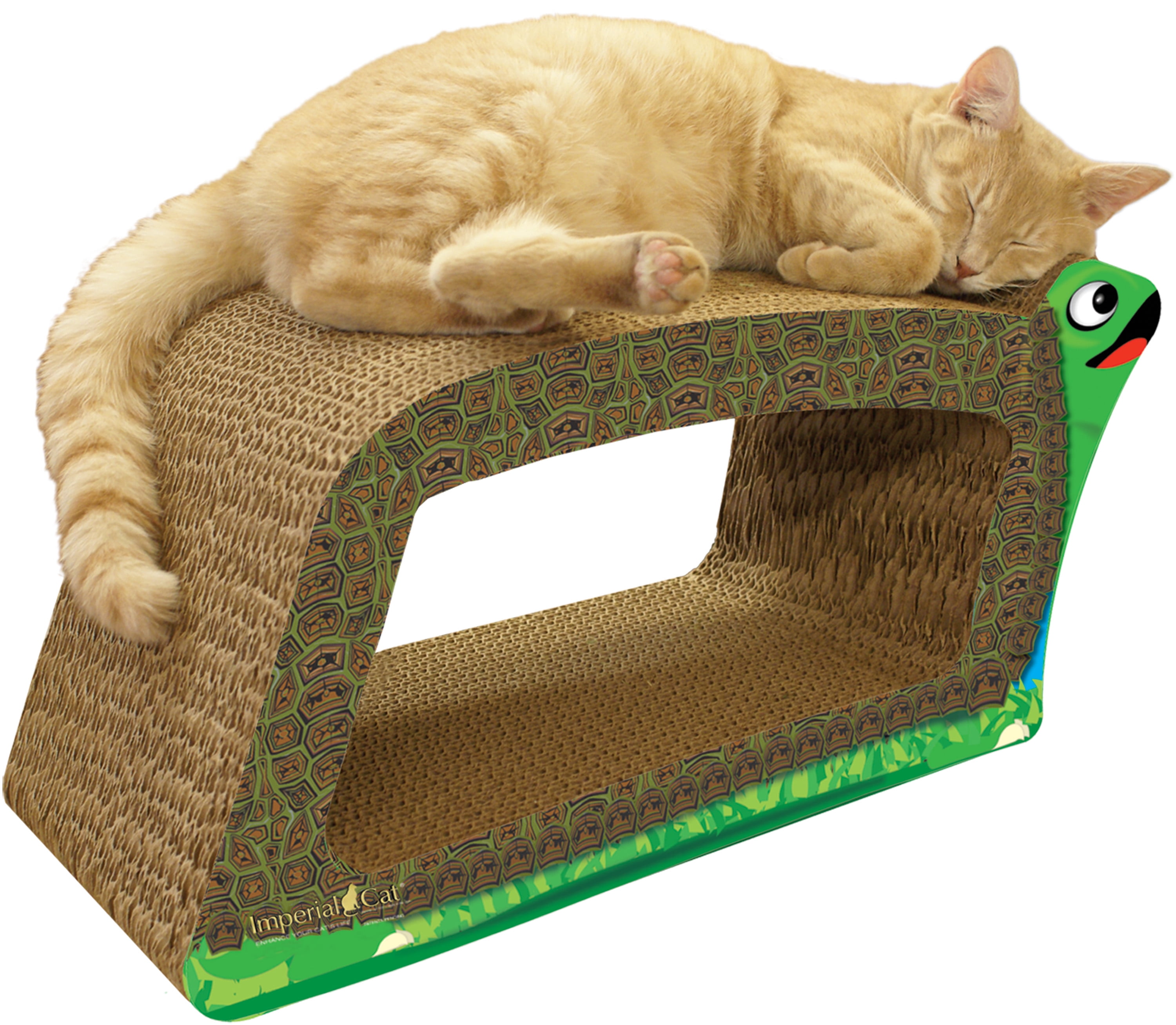 Imperial Cat Scratch 'n Shapes Large Turtle (2-in-1) - Walmart.com