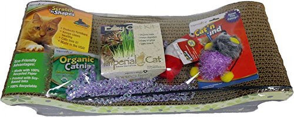 Imperial Cat - Scratch n' Shapes Starter Kit - Leopard Print - Walmart.com