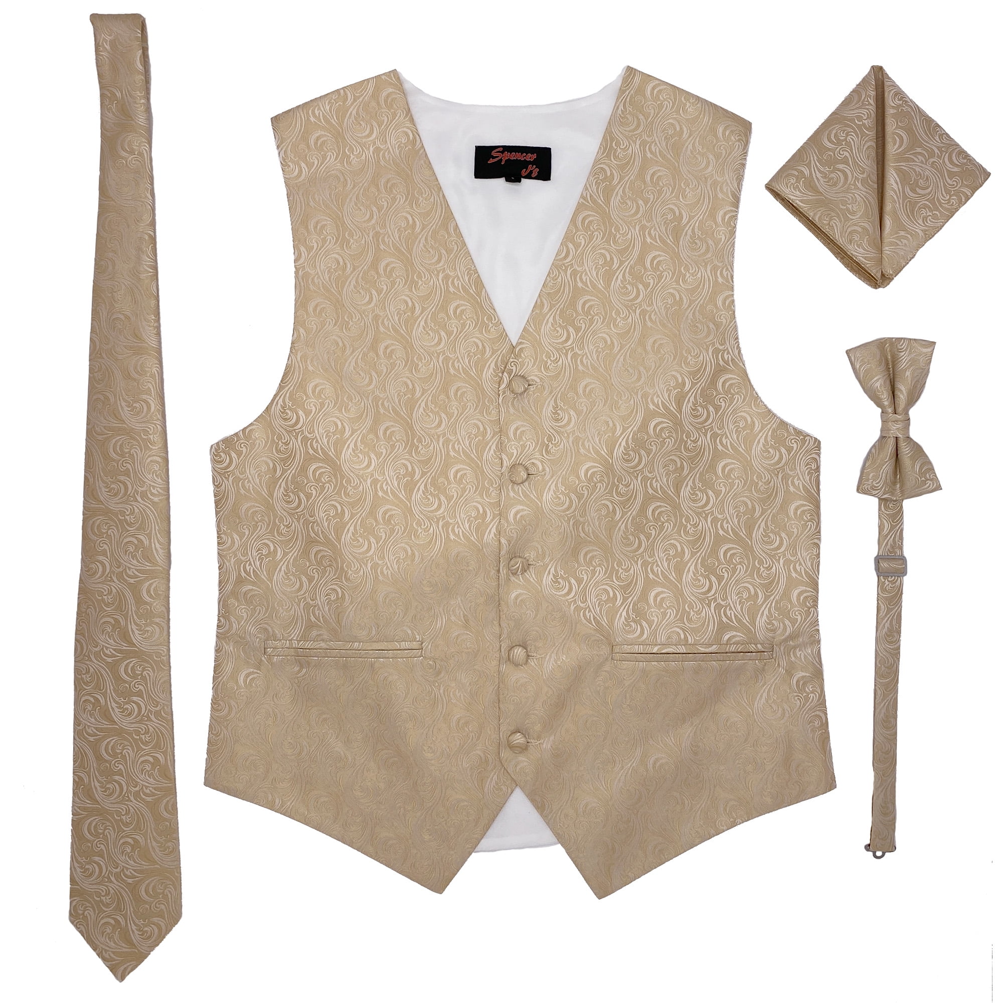 Imperial Champagne Men's Vest Spencer J's - S - Walmart.com
