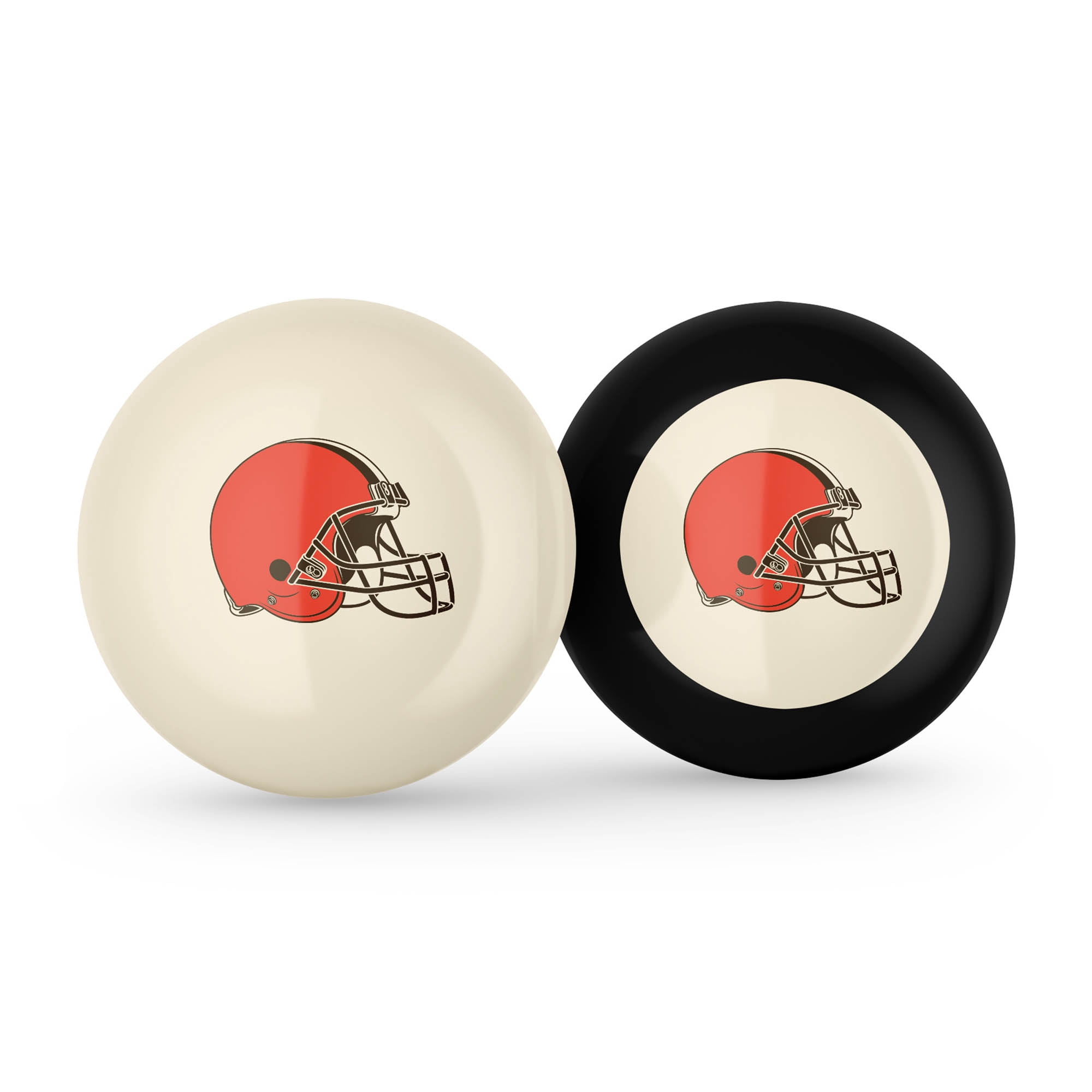 Imperial Cleveland Browns Logo Cue Ball & 8 Ball Combo Set - Walmart.com
