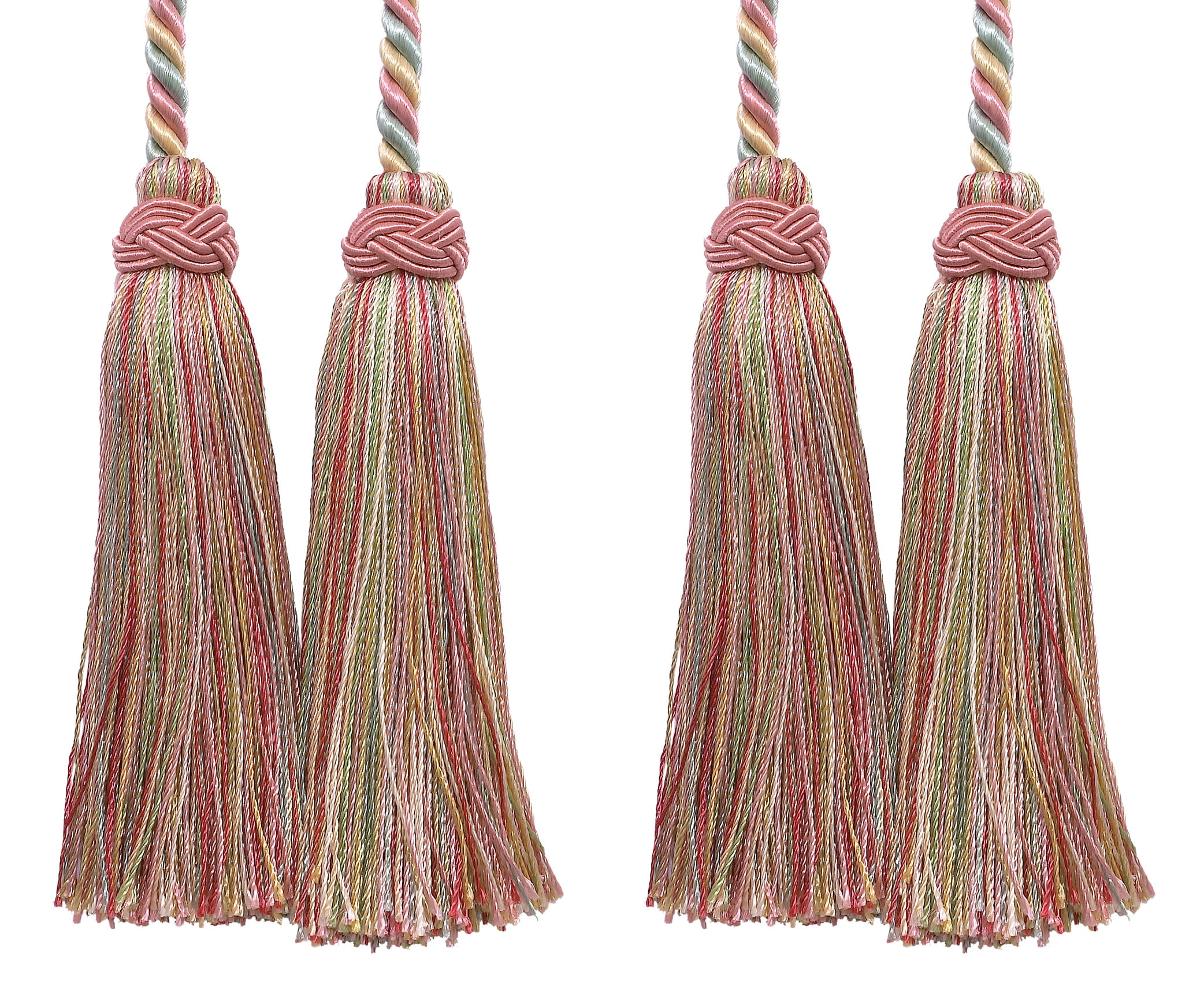 Imperial Collection Double Tassel Curtain and Drapery Tieback ...