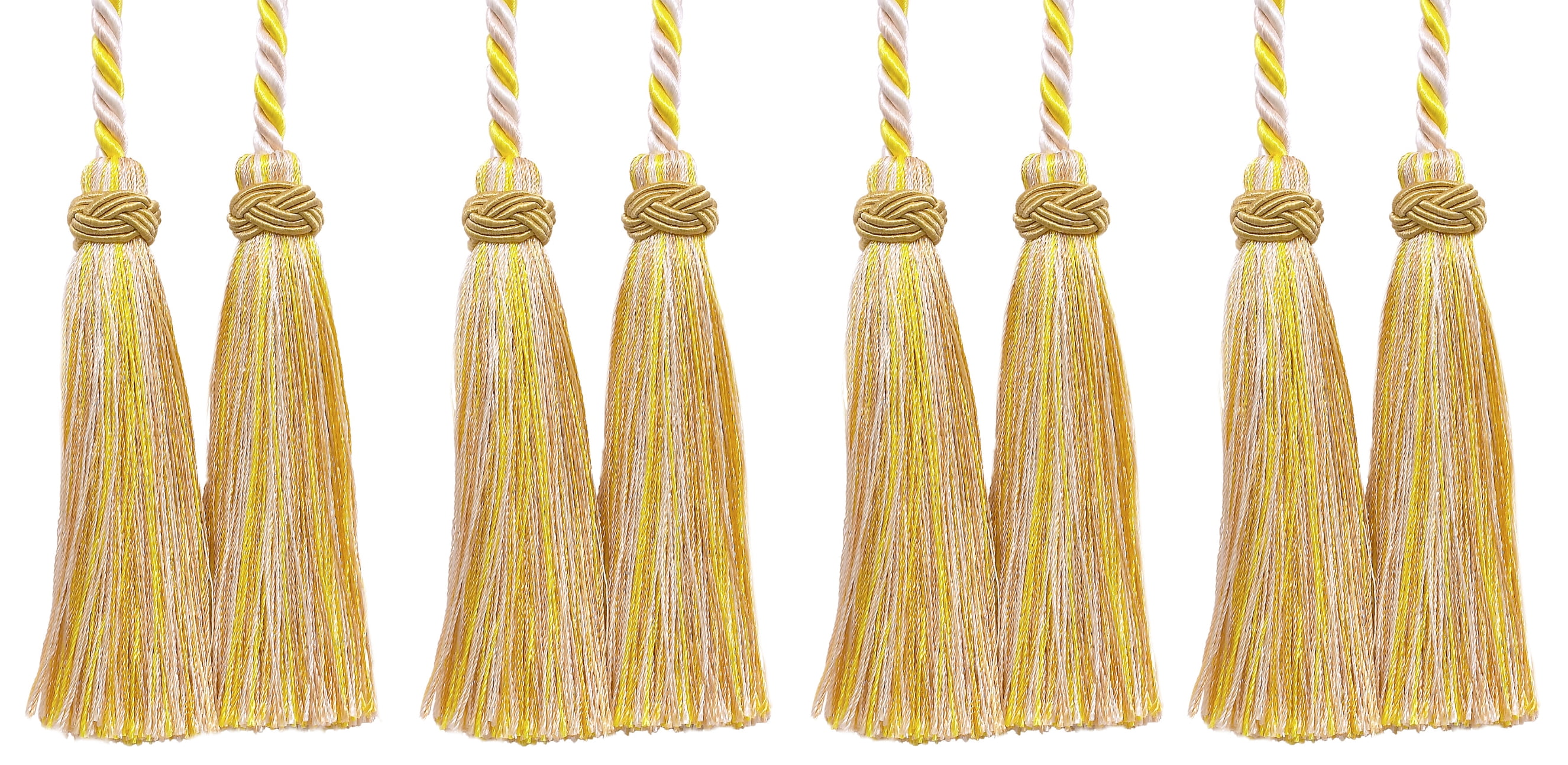 Imperial Collection Double Tassel Curtain and Drapery Tieback ...