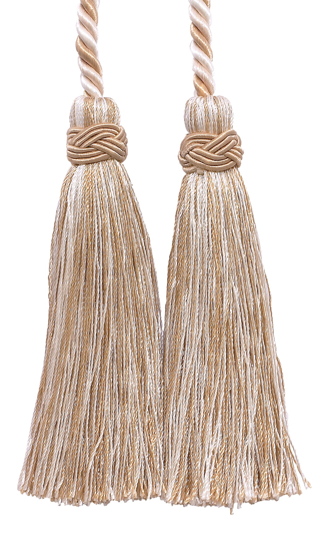 Imperial Collection Double Tassel Curtain and Drapery Tieback ...