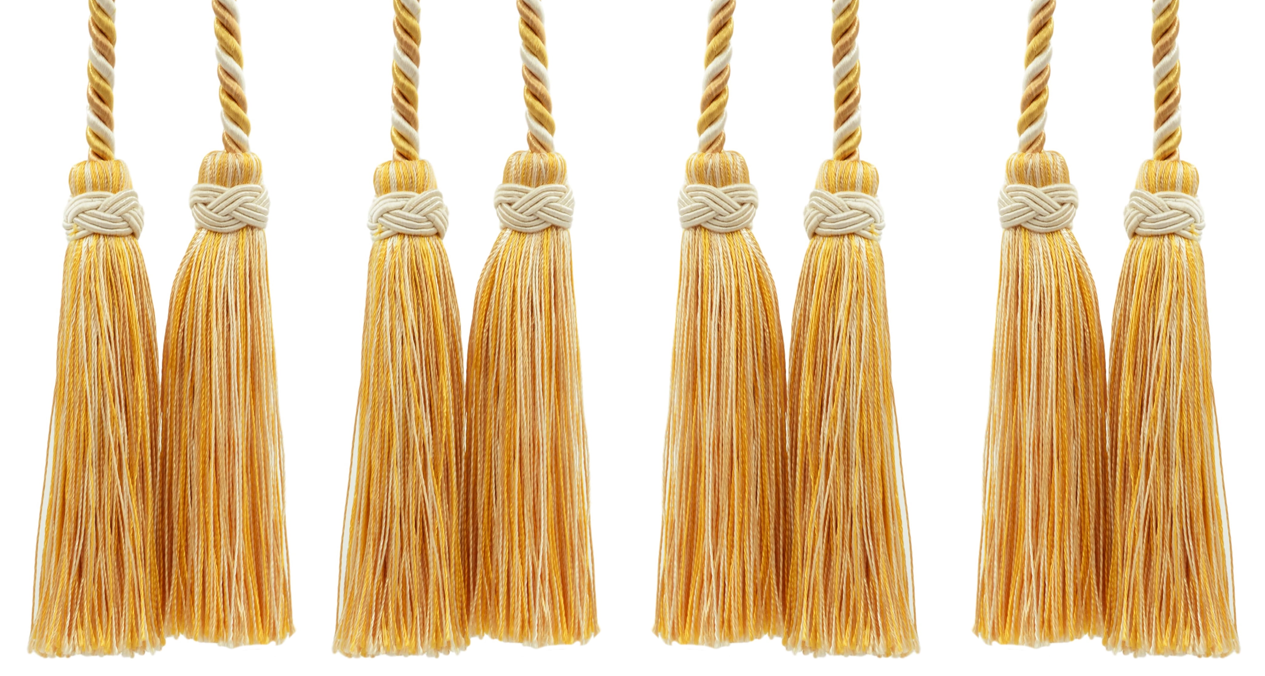 Imperial Collection Double Tassel Curtain and Drapery Tieback ...
