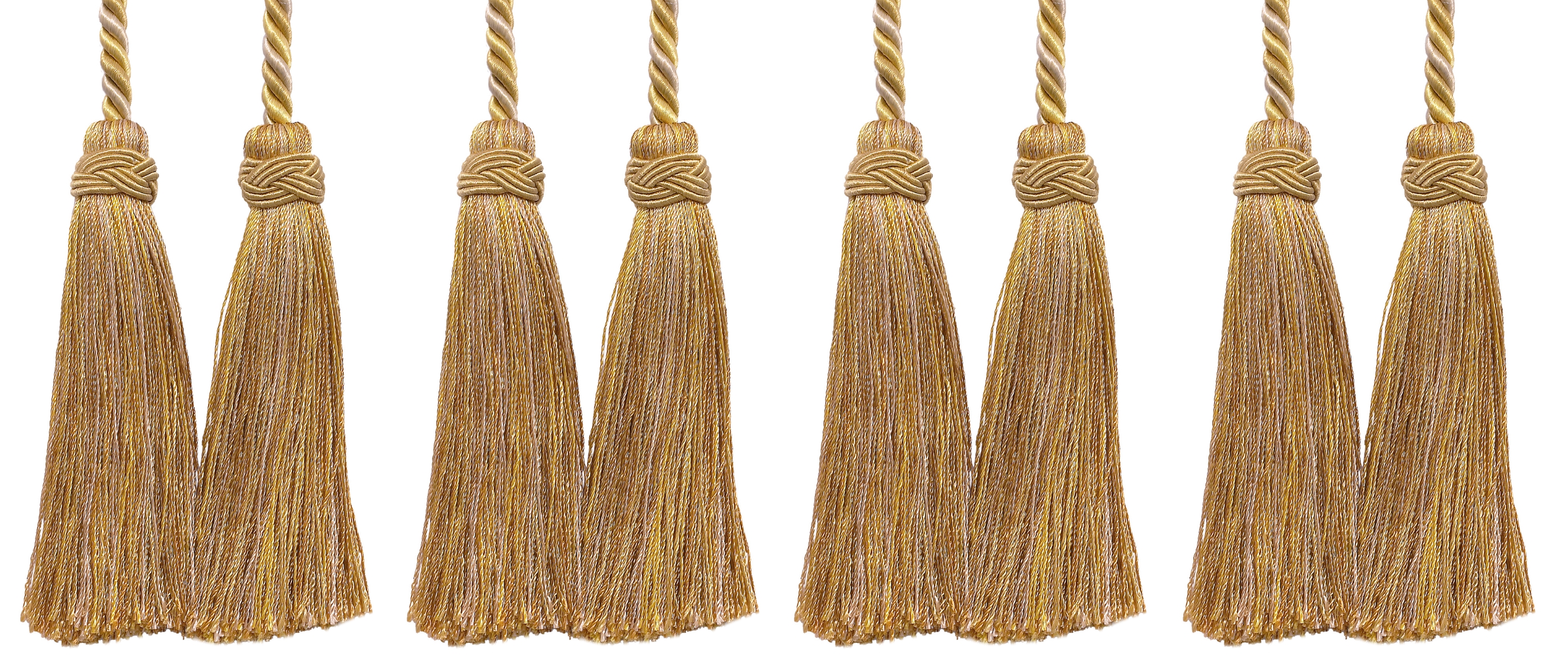 Imperial Collection Double Tassel Curtain and Drapery Tieback ...