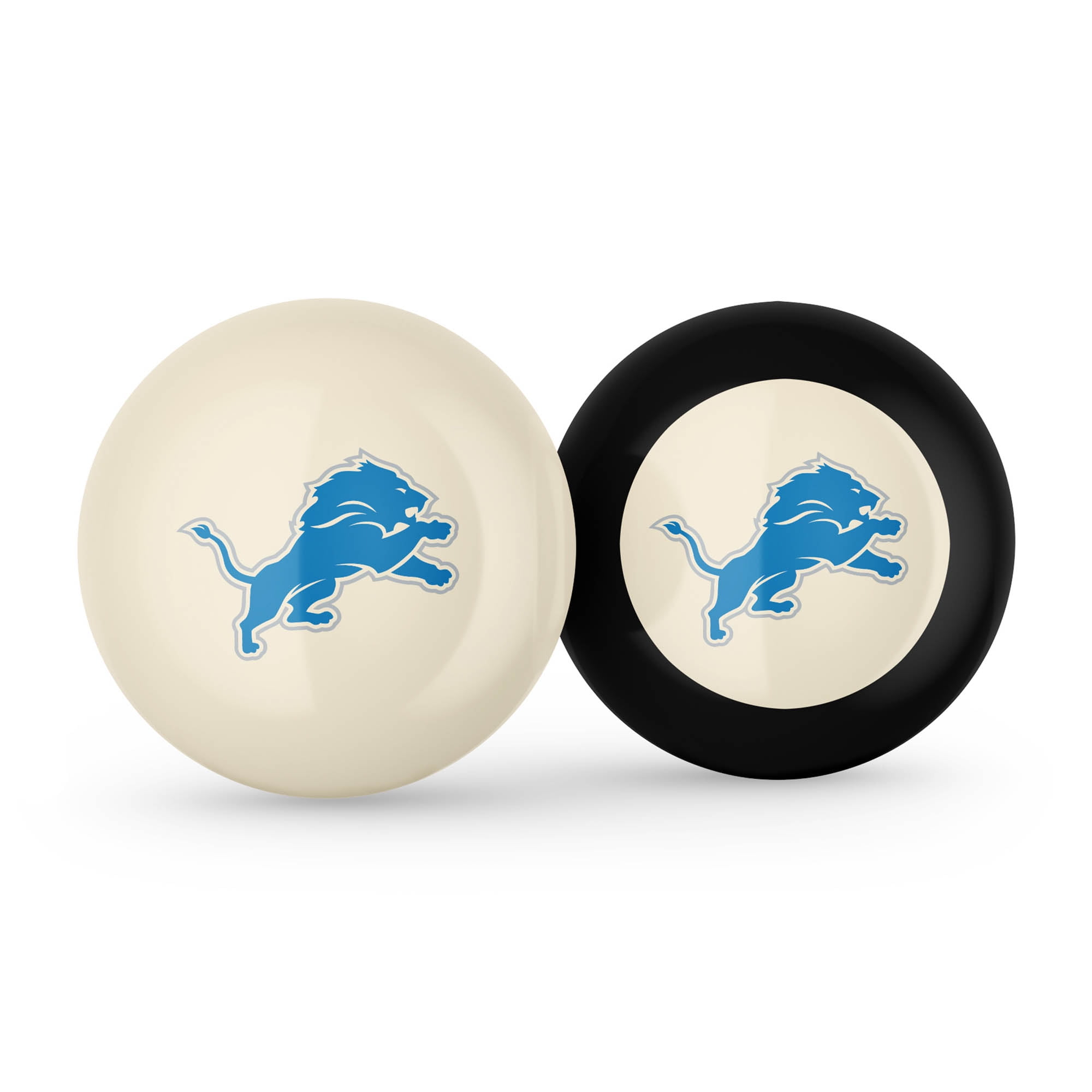 Imperial Detroit Lions Logo Cue Ball & 8 Ball Combo Set - Walmart.com
