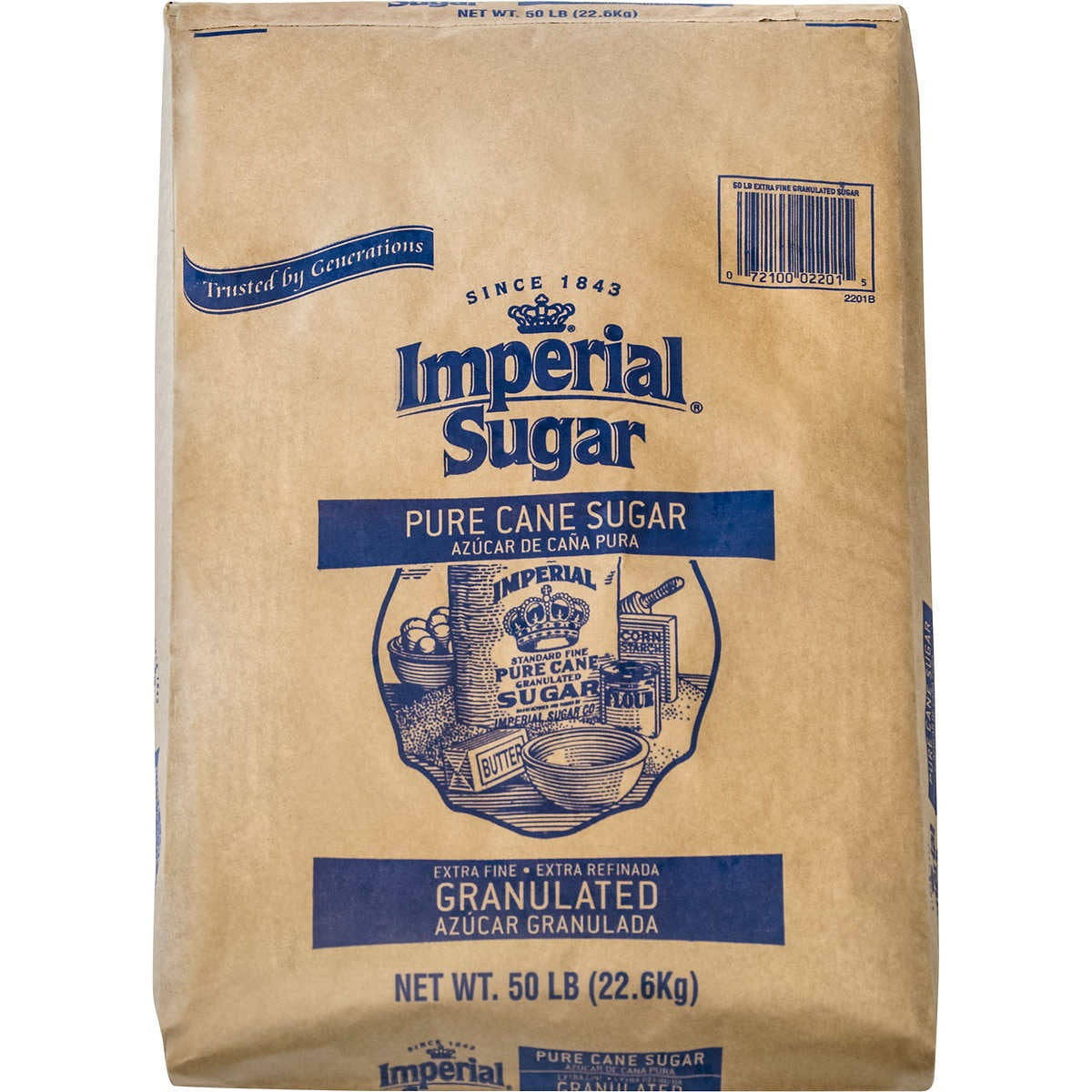Imperial Extra Fine Granulated Sugar, 50 Pounds - Walmart.com