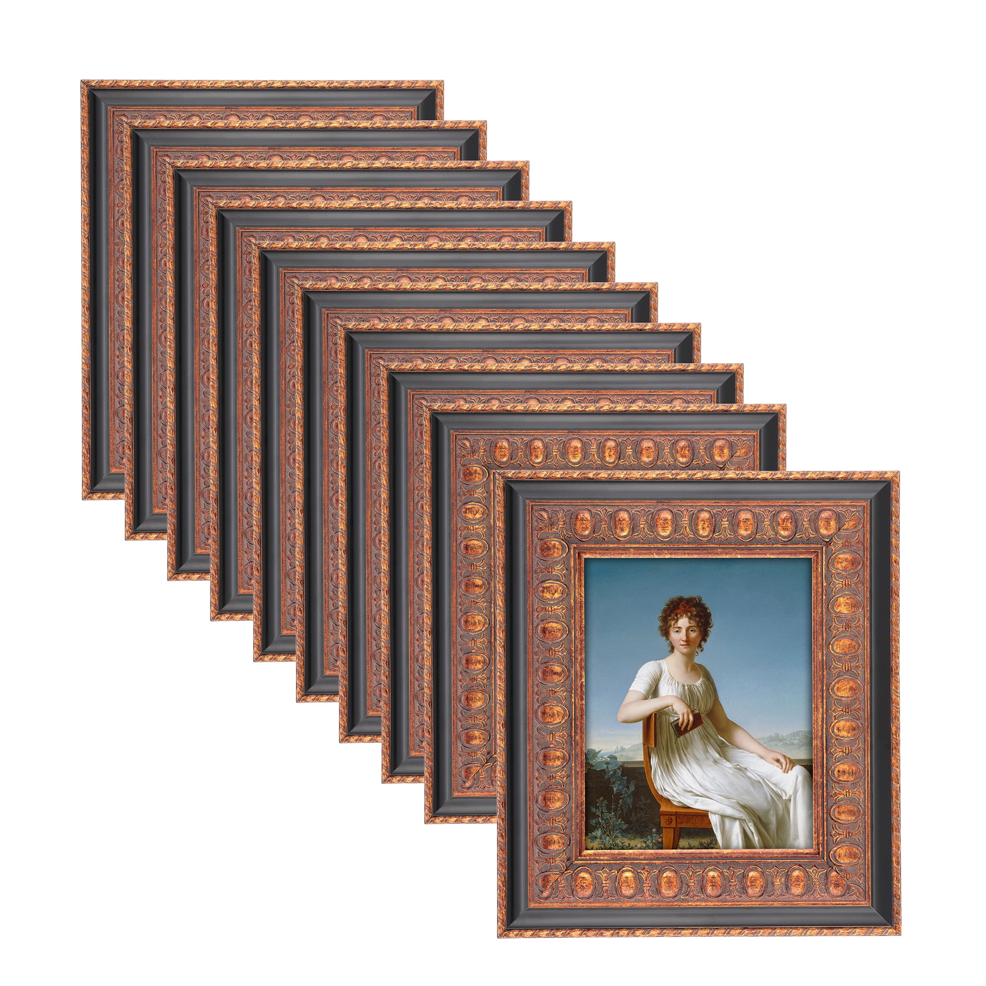 Imperial Frames Canterbury Collection Black/Gold 8x8 - 10 Pack ...