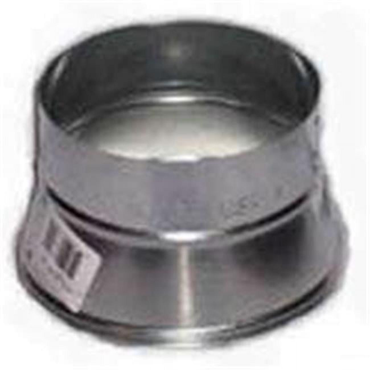 Imperial GV1199 Stove Pipe Reducer, 6 x 4 in, 26 ga Thick Wall, Black ...