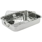 Granite Ware 18" Covered Oval Roaster, 15 Pound Capacity, Roasting Pan ...