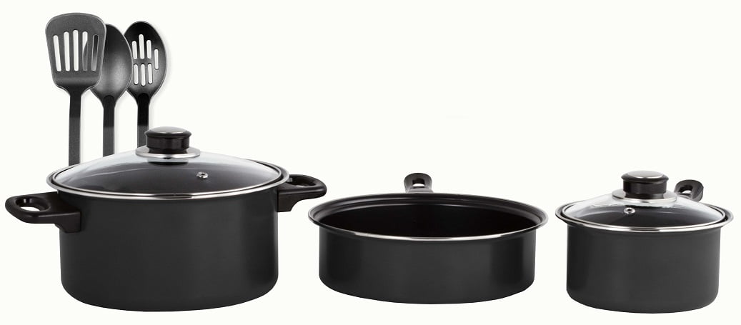 Imperial Home 8 Piece Non-Stick Cookware Set - Walmart.com