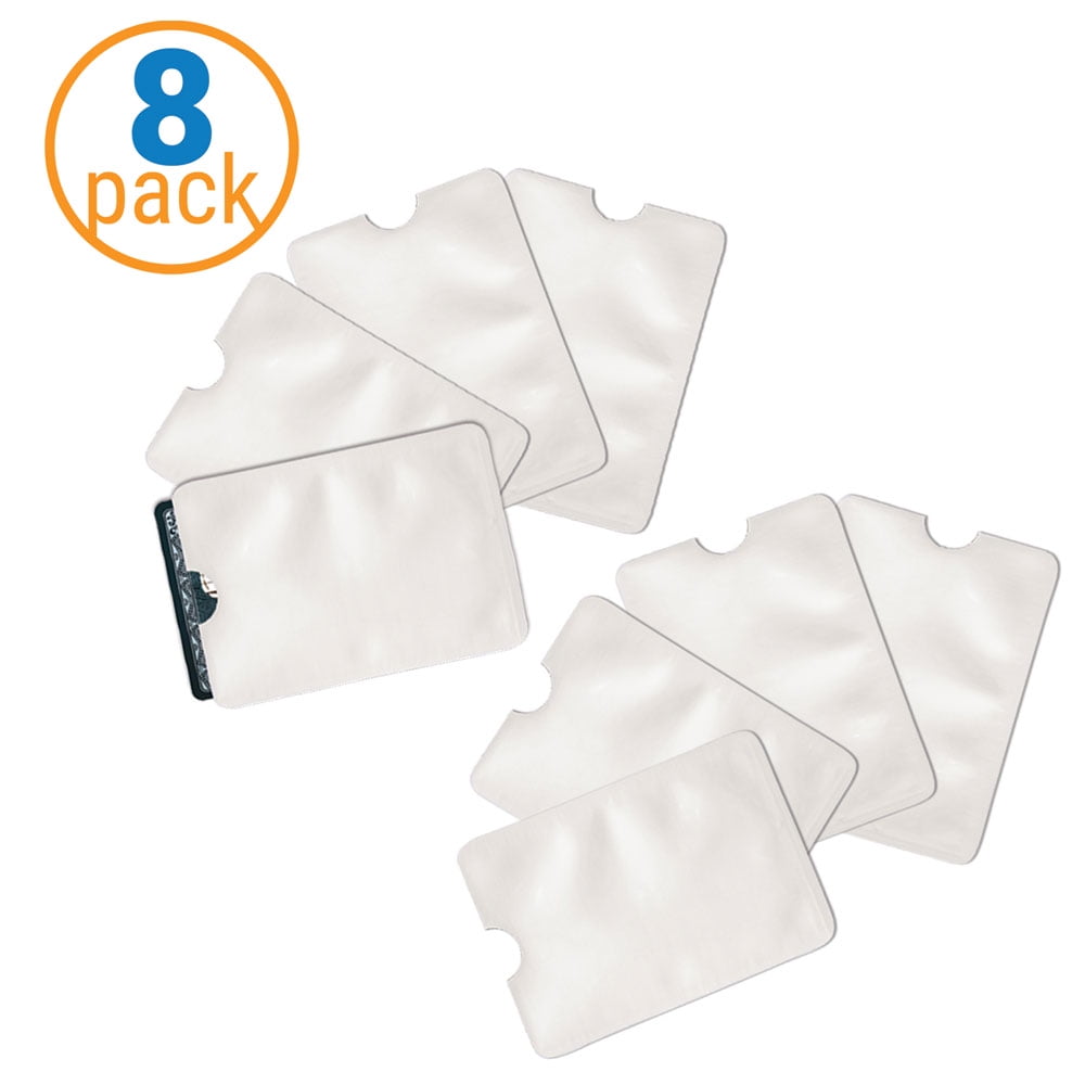 Imperial Home SafeT Sleeve Credit Card Holders - 8 Pack - Walmart.com