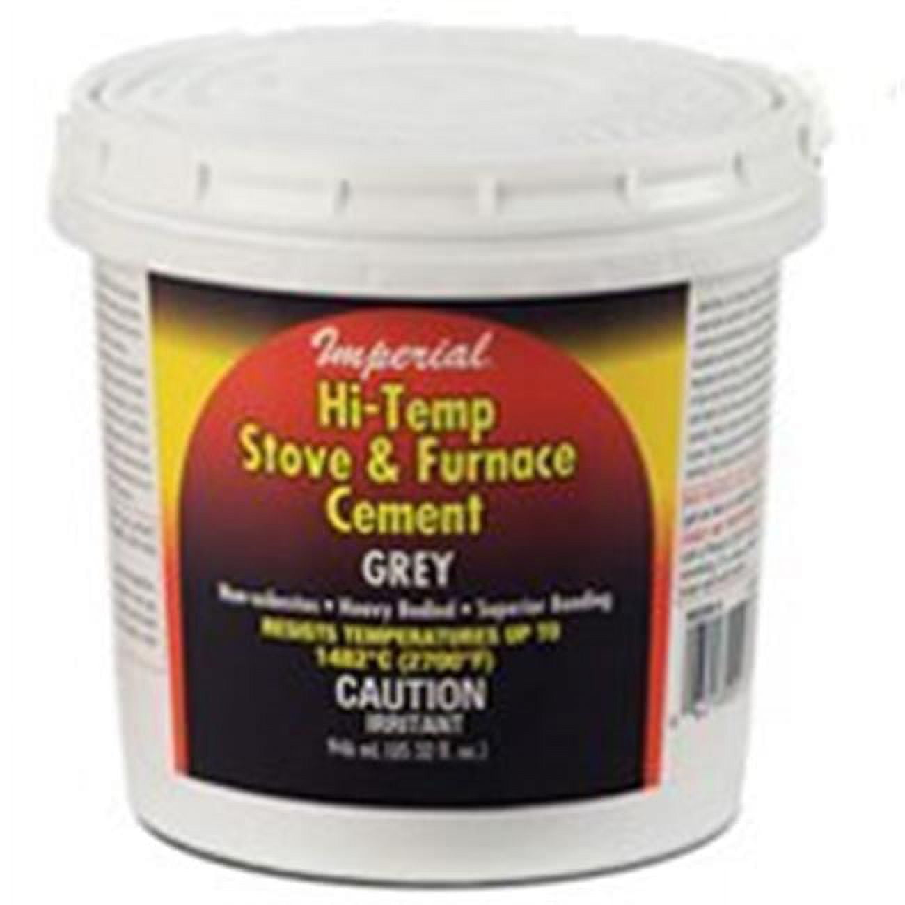 Imperial KK0069-A Stove and Furnace Cement, 24 oz Tub - Walmart.com