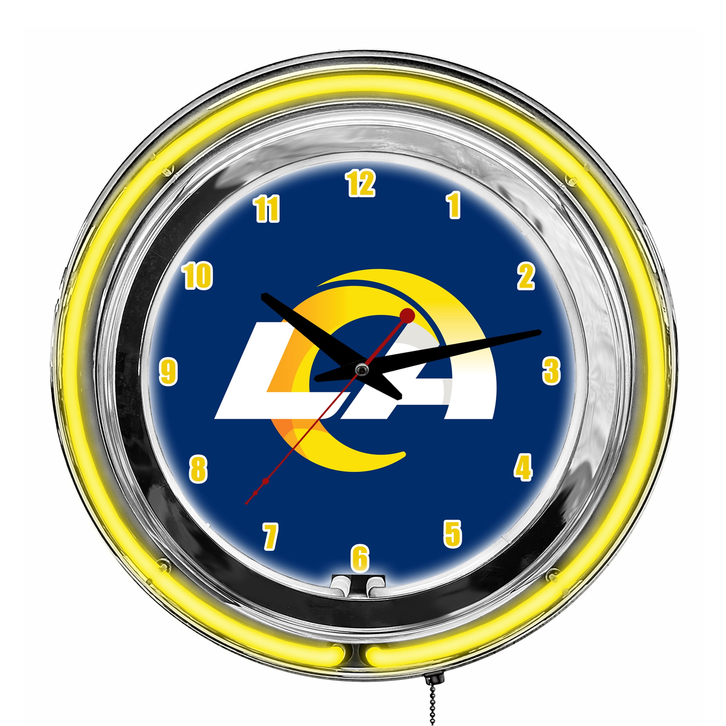 Imperial Los Angeles Rams 14'' Neon Clock - Walmart.com