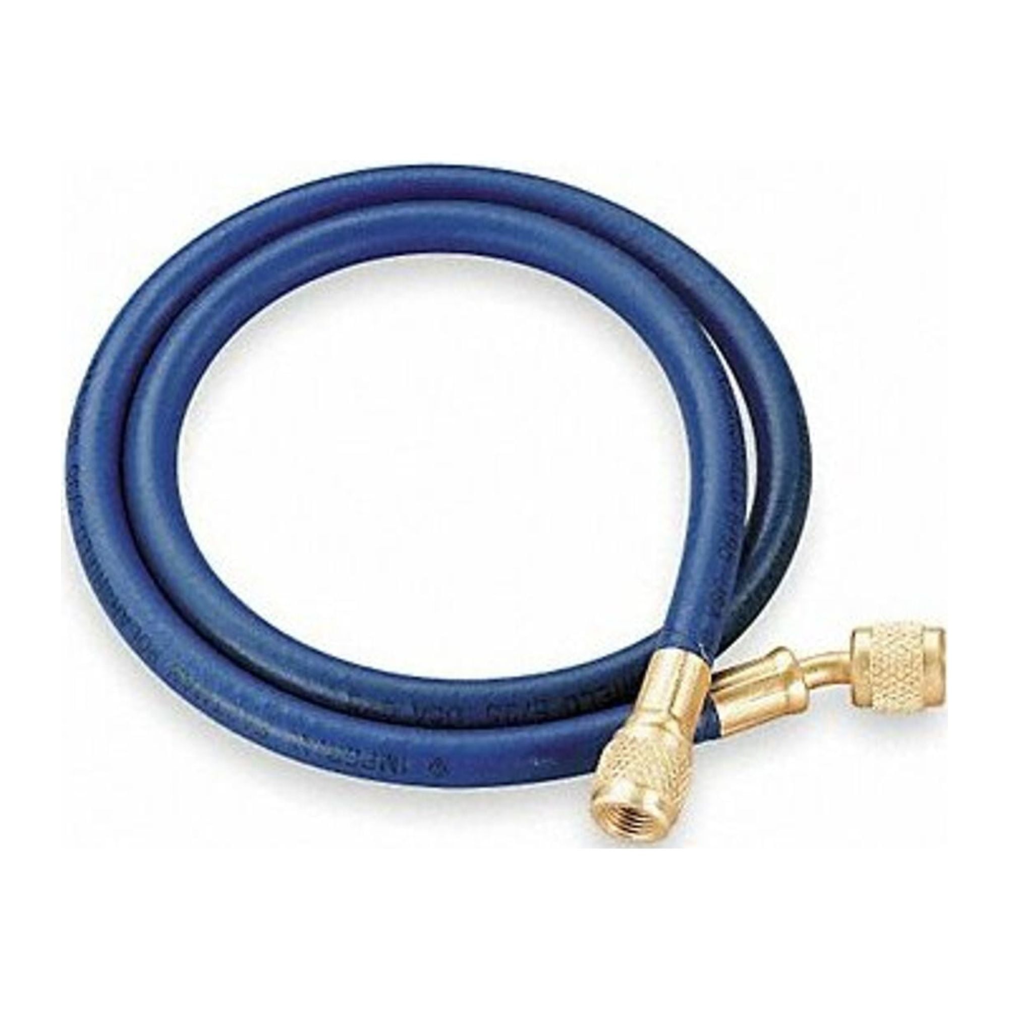 Imperial Low Side Hose, 0°, 1/4" Female, Brass Fitting Material Blue ...