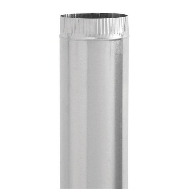 Imperial 28 Ga. 3 In. x 24 In. Galvanized Furnace Pipe GV0345 - Walmart.com